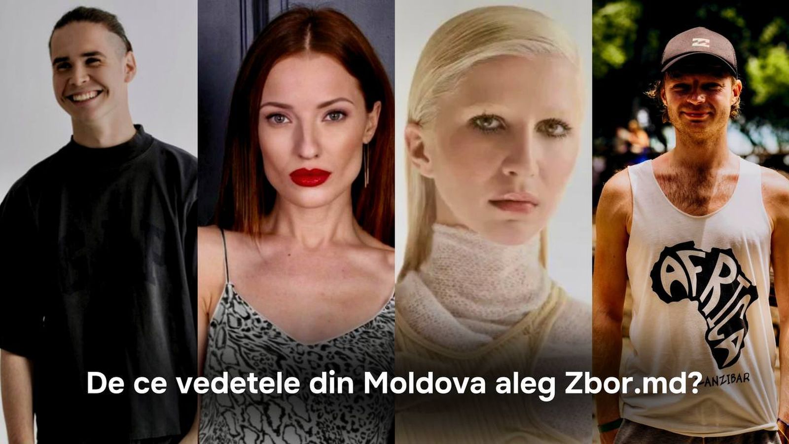 Why do Moldovan celebrities choose Zbor.md for their travels?